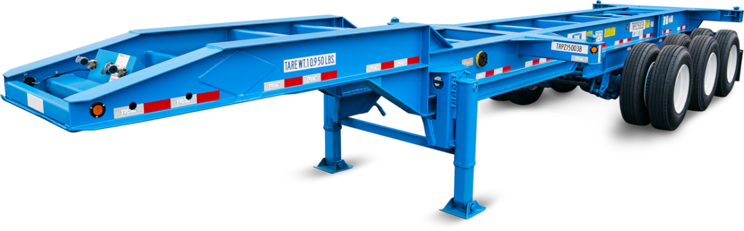 Marine Triaxle Chassis - TRAC Intermodal