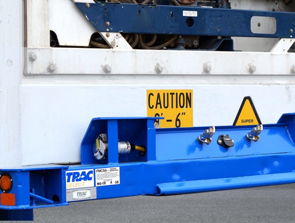 TRAC Intermodal Introduces Premium 40′ Chassis With Pre-Mounted Gensets ...