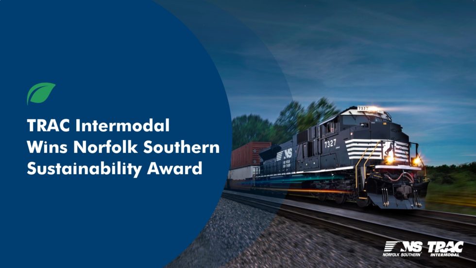 TRAC Wins Norfolk Southern Sustainability Award, Caps Long-Time Mission ...