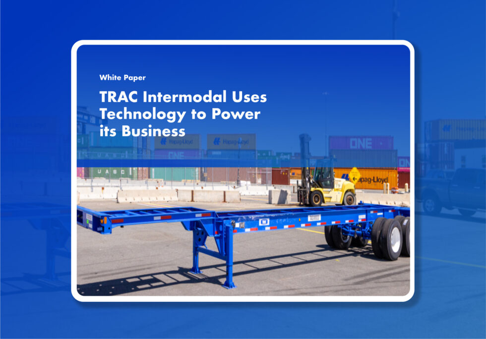 Intermodal Chassis Provider and Pool Manager - TRAC Intermodal